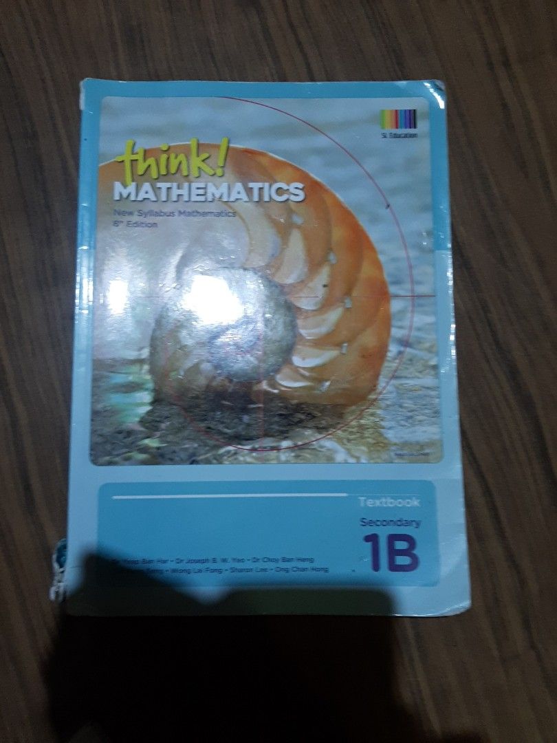 Sec 1 math textbook 1a, Hobbies & Toys, Books & Magazines, Textbooks on Carousell