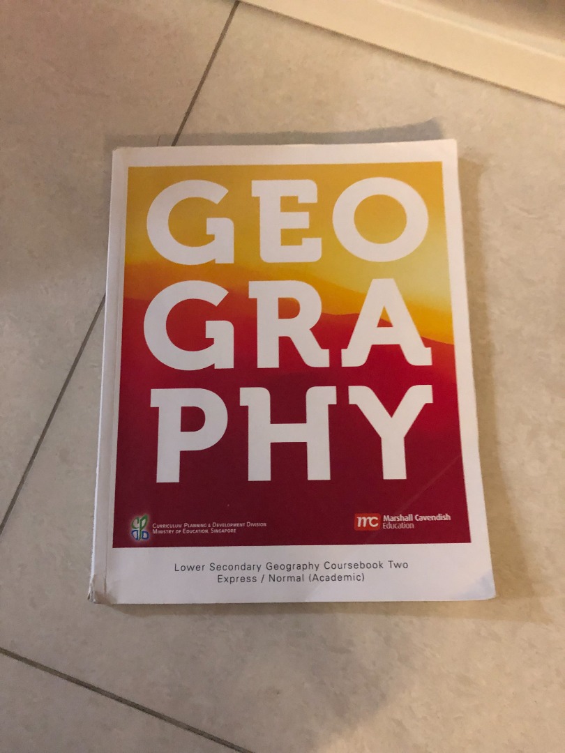 Sec 2 Geography Textbook, Hobbies & Toys, Books & Magazines, Textbooks ...