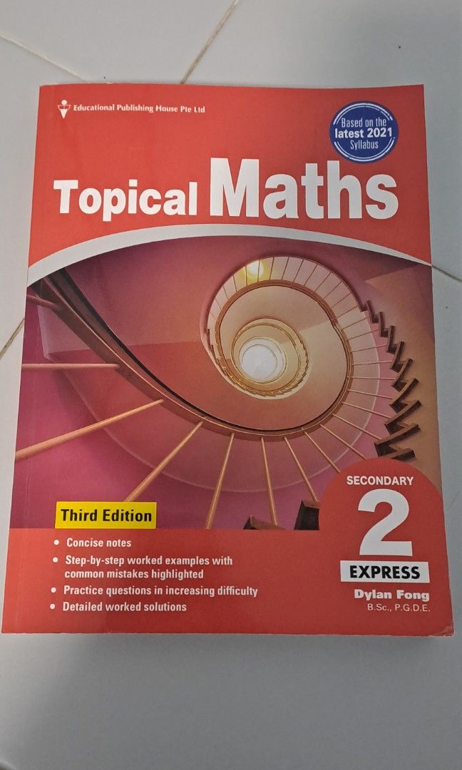 Sec 2 topical math, Hobbies & Toys, Books & Magazines, Assessment Books ...