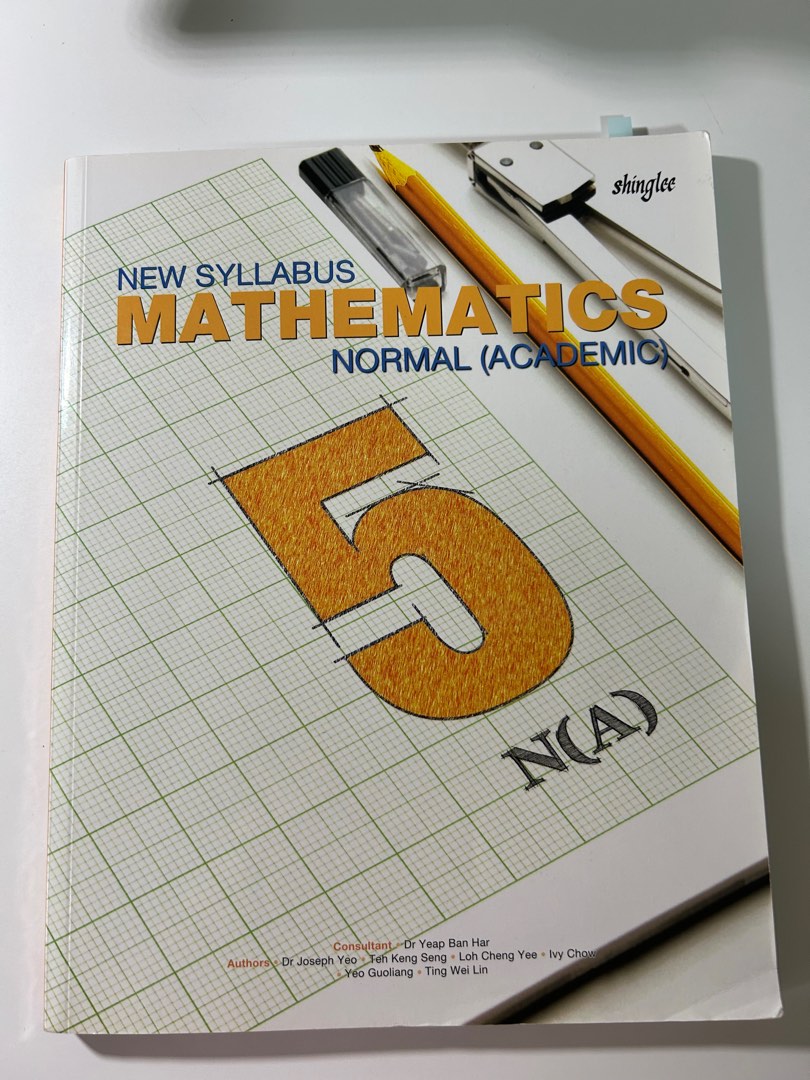 Sec 5 math textbook, Hobbies & Toys, Books & Magazines, Textbooks on ...