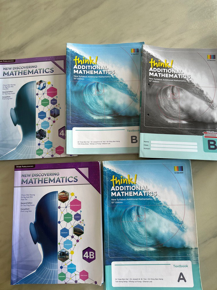 Sec Math textbook, Hobbies & Toys, Books & Magazines, Textbooks on ...