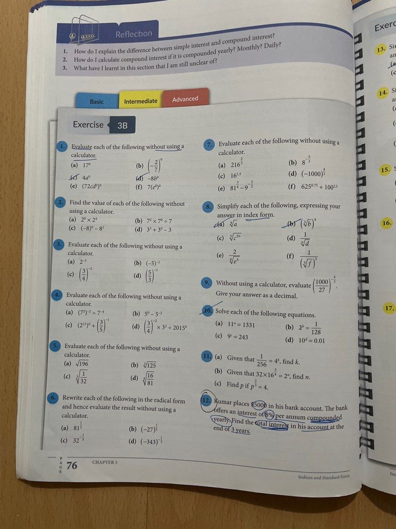 Secondary 3 Emath Textbook 3A, Hobbies & Toys, Books & Magazines ...