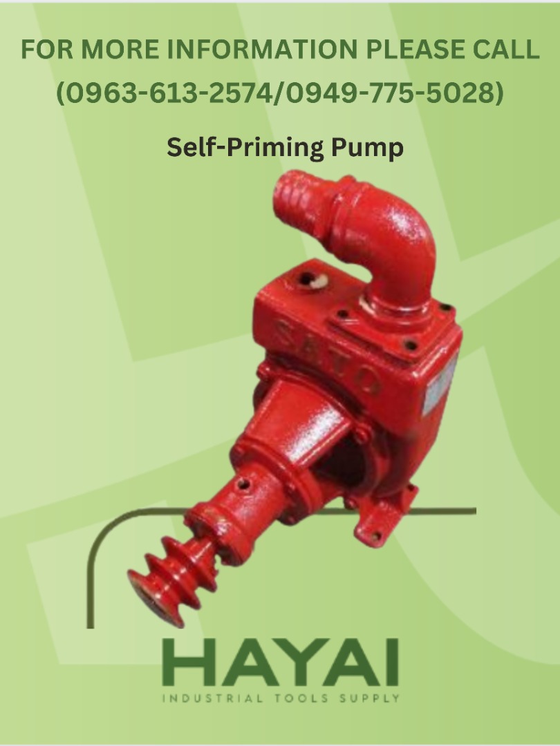 SELF PRIMING PUMP, Commercial & Industrial, Construction Tools ...
