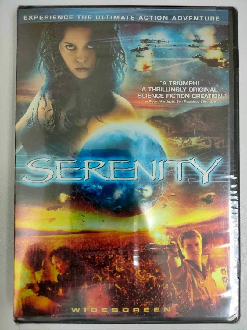 SERENITY (DVD), Hobbies & Toys, Music & Media, CDs & DVDs on Carousell
