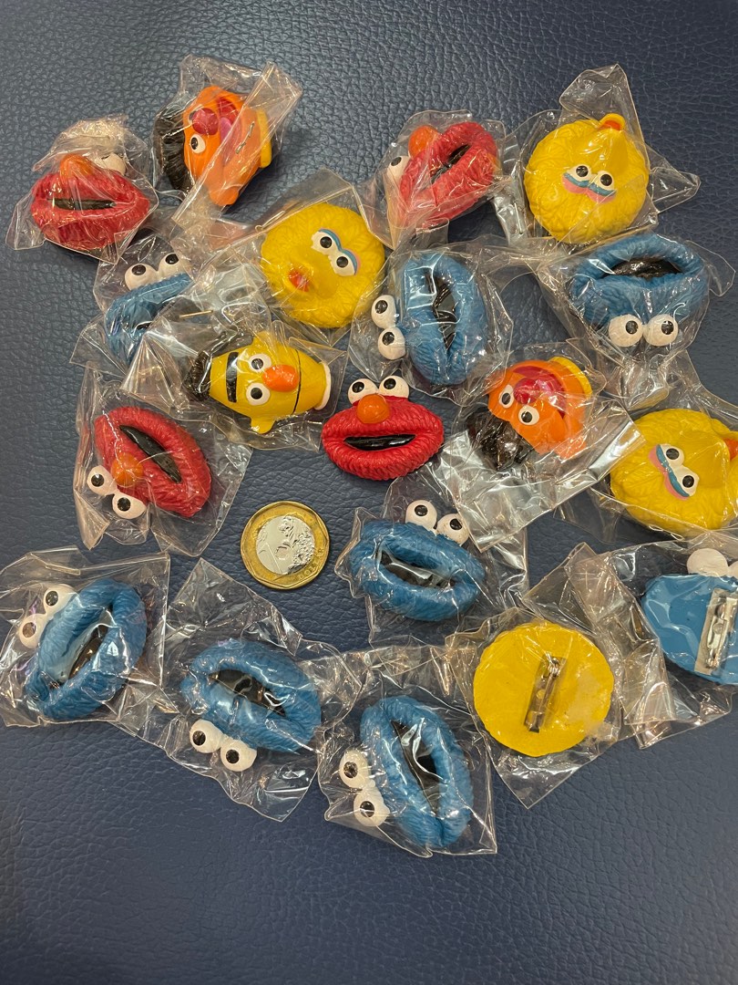 Sesame Street pin, Hobbies & Toys, Toys & Games on Carousell