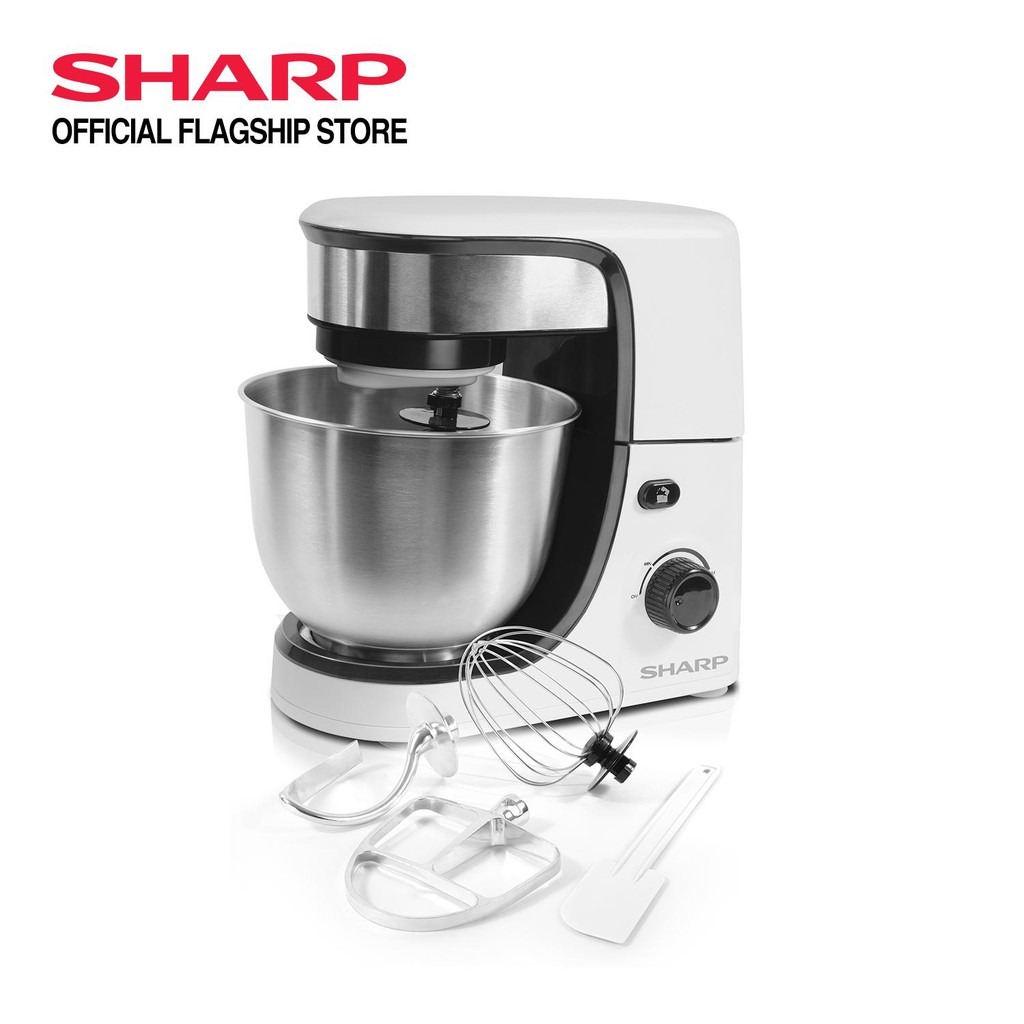 SHARP 4L Stainless Steel Bowl 350w Stand Mixer, TV & Home Appliances ...