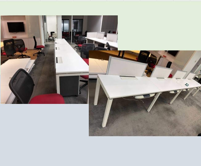 Single, 2 in 1, 4 in 1, 6 in 1, 8 in 1 Executive Workstation, with ...
