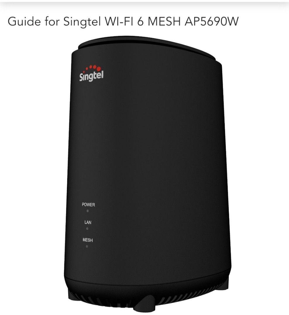 Singtel wifi 6 mesh extender dual pack, Computers & Tech, Parts ...