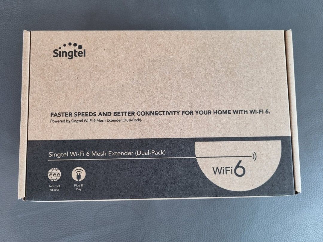Singtel Wifi Mesh Extender Dual Pack Computers Tech Parts Accessories Networking On