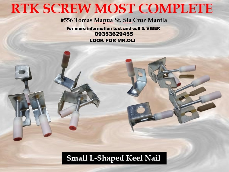 Small L-Shaped Keel Nail, Commercial & Industrial, Construction Tools ...