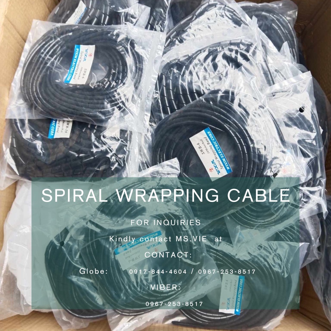 SPIRAL WRAPPPING CABLE, Commercial & Industrial, Industrial Equipment ...