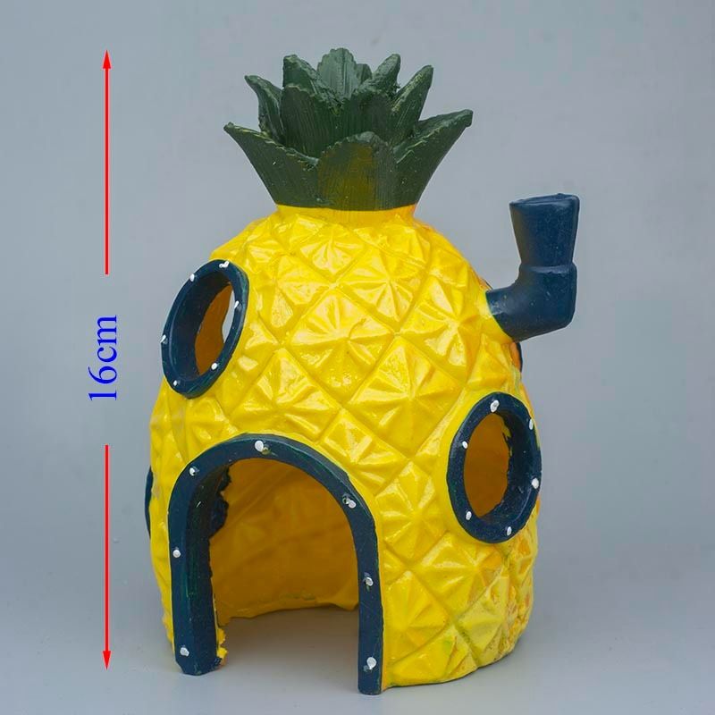 SpongeBob SquarePants Pineapple House, Pet Supplies, Homes & Other Pet ...