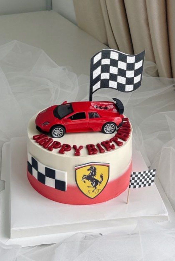Sports car customised birthday cake, Food & Drinks, Homemade Bakes on ...