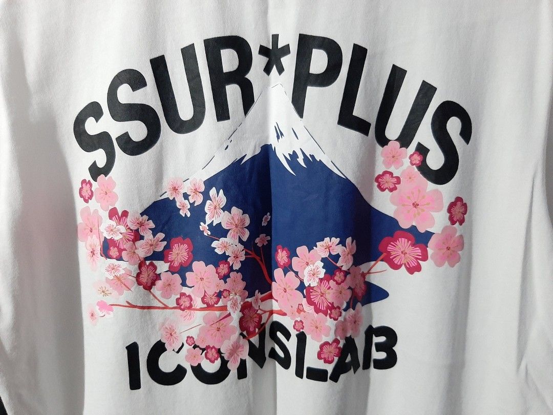SSUR PLUS X ICONSLAB, Men's Fashion, Tops & Sets, Tshirts & Polo Shirts on Carousell