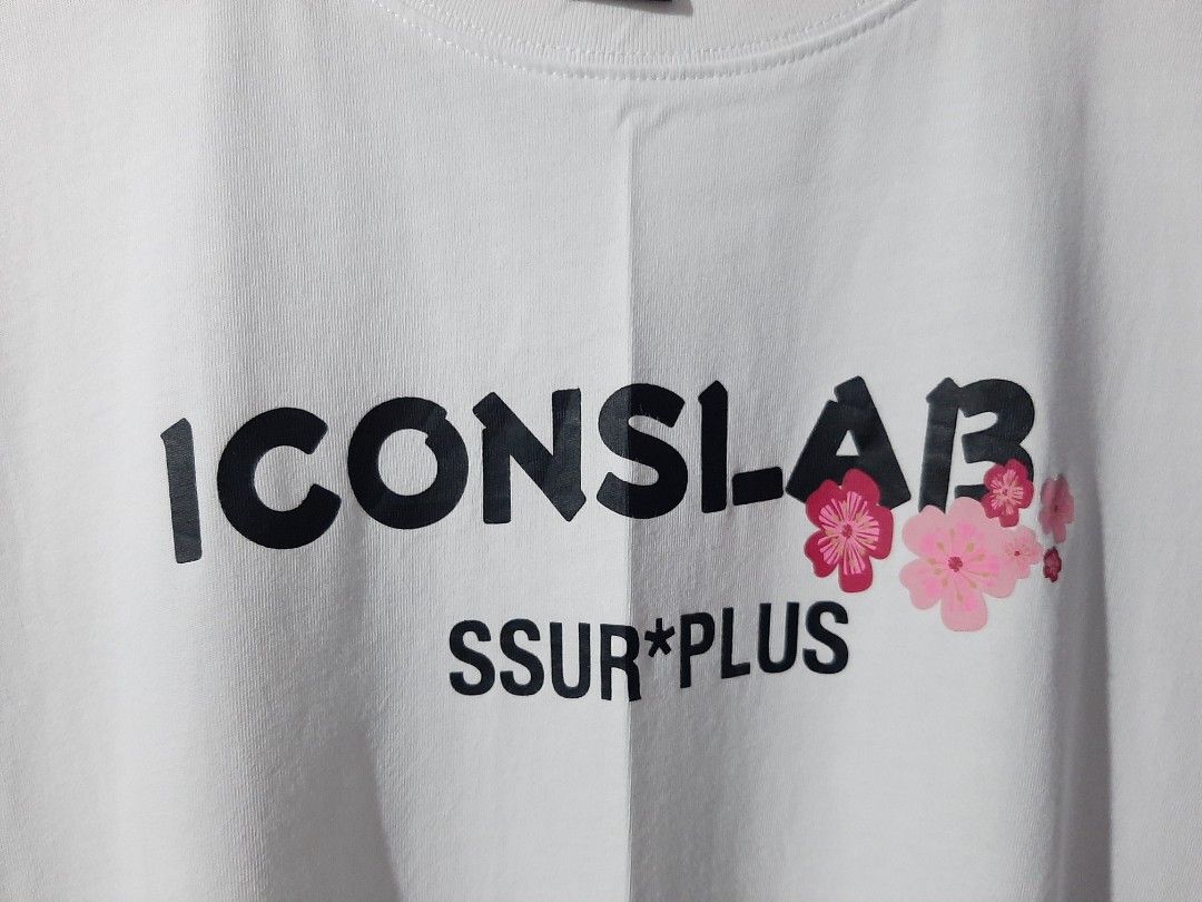 SSUR PLUS X ICONSLAB, Men's Fashion, Tops & Sets, Tshirts & Polo Shirts on Carousell