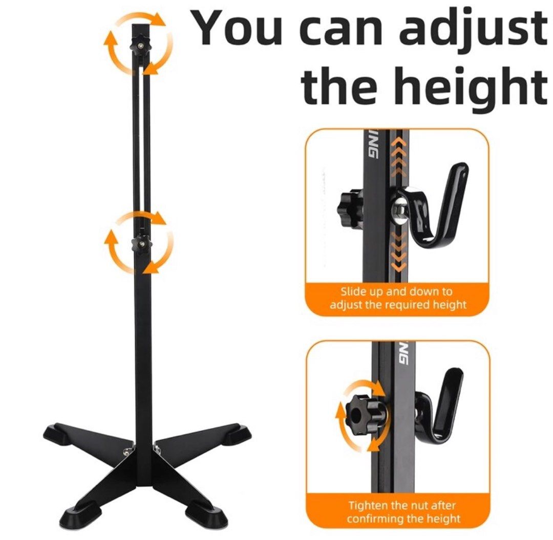 *Stand Repair and Parking Rack Removable Durable Iron Stand Storage ...
