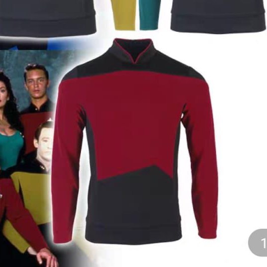Star Trek costume top, Men's Fashion, Tops & Sets, Tshirts & Polo ...