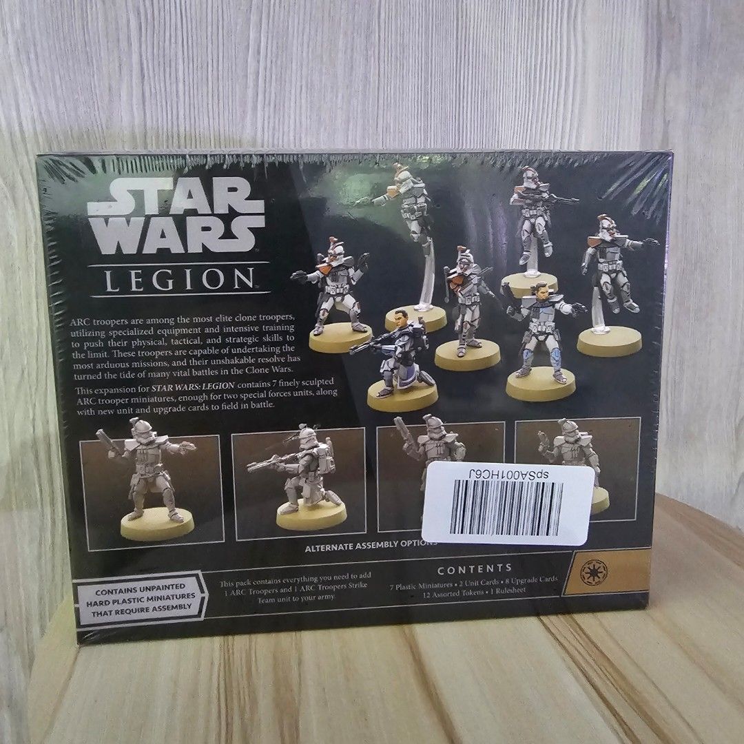 Star Wars Legion Arc Troopers Unit Expansion, Hobbies & Toys, Toys ...