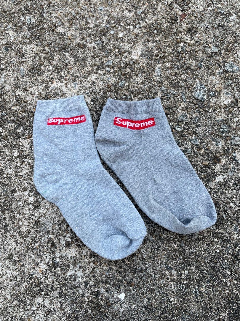 Supreme Socks 3 Pair, Men's Fashion, Watches & Accessories, Socks on ...