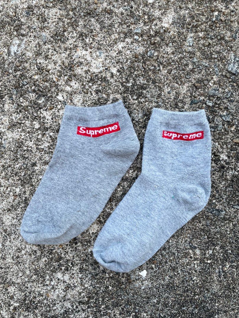 Supreme Socks 3 Pair, Men's Fashion, Watches & Accessories, Socks on ...