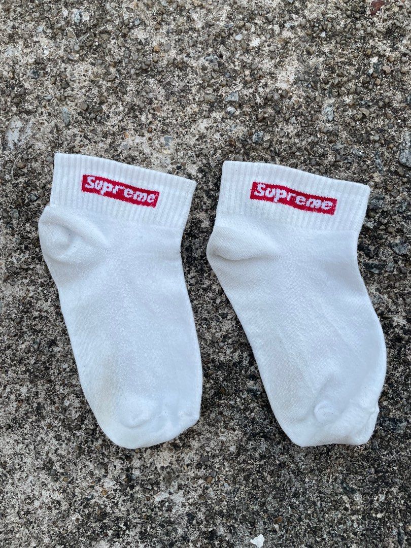 Supreme Socks 3 Pair, Men's Fashion, Watches & Accessories, Socks on ...