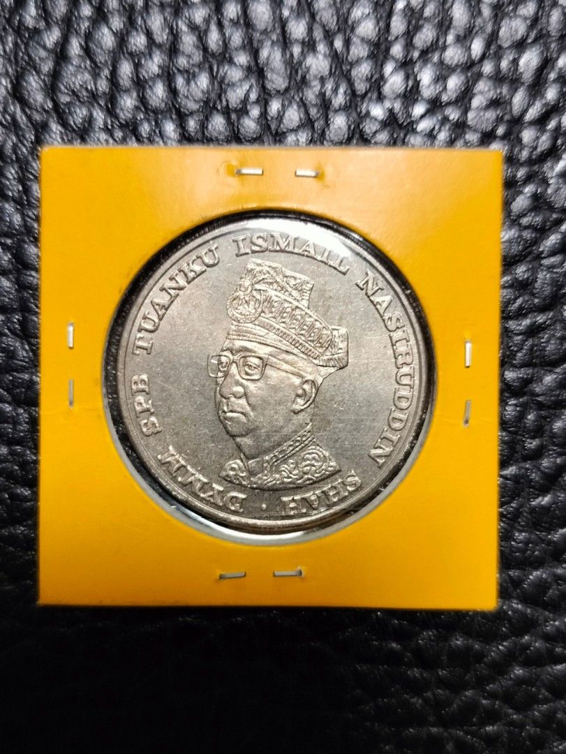 Syiling $1 10th Anniversary of Bank Negara Malaysia, Hobbies & Toys ...