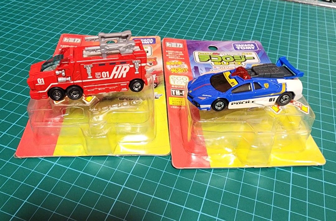 Takaratomy Tomica TH-01 Hyper Rescue No.1 Type 2 & TH-02 Super Sonic ...