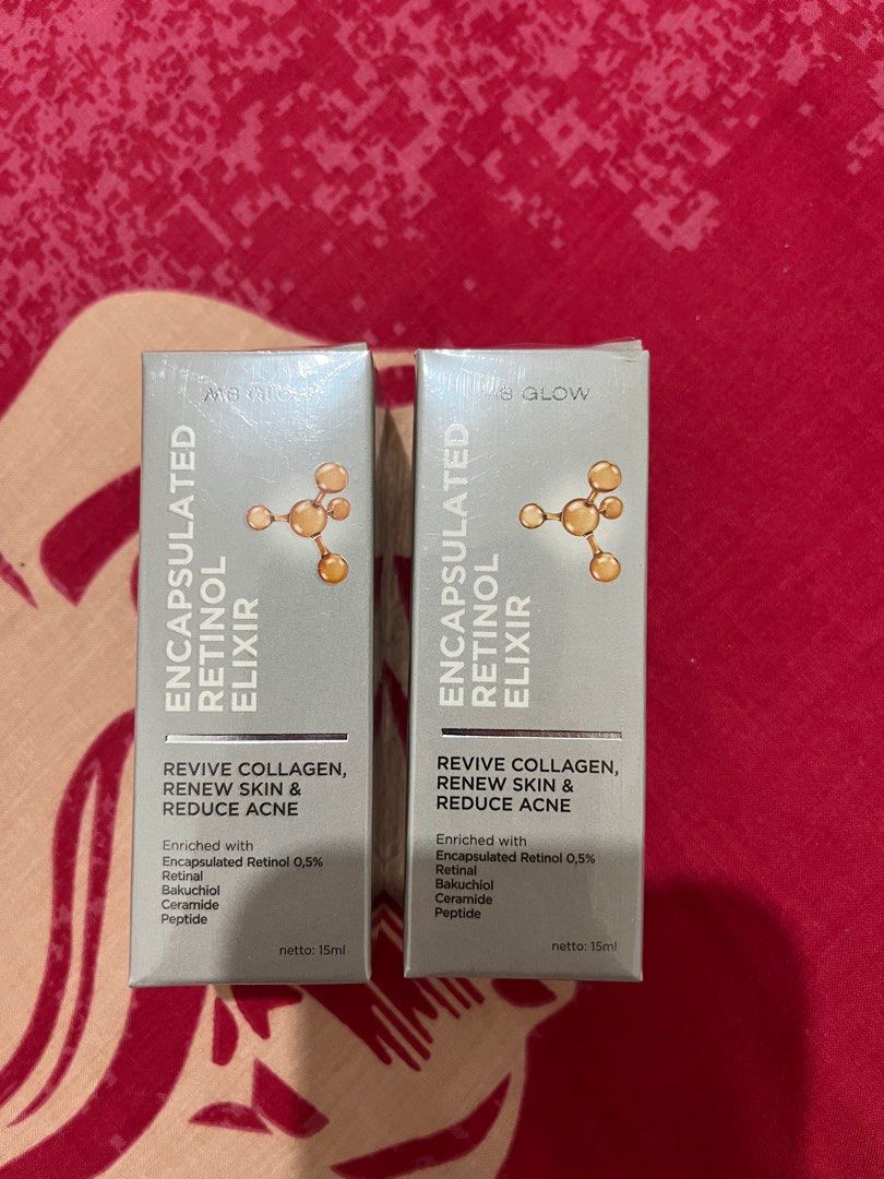 Take All MS GLOW sunglow retinol biome, Kesehatan & Kecantikan, Kulit ...