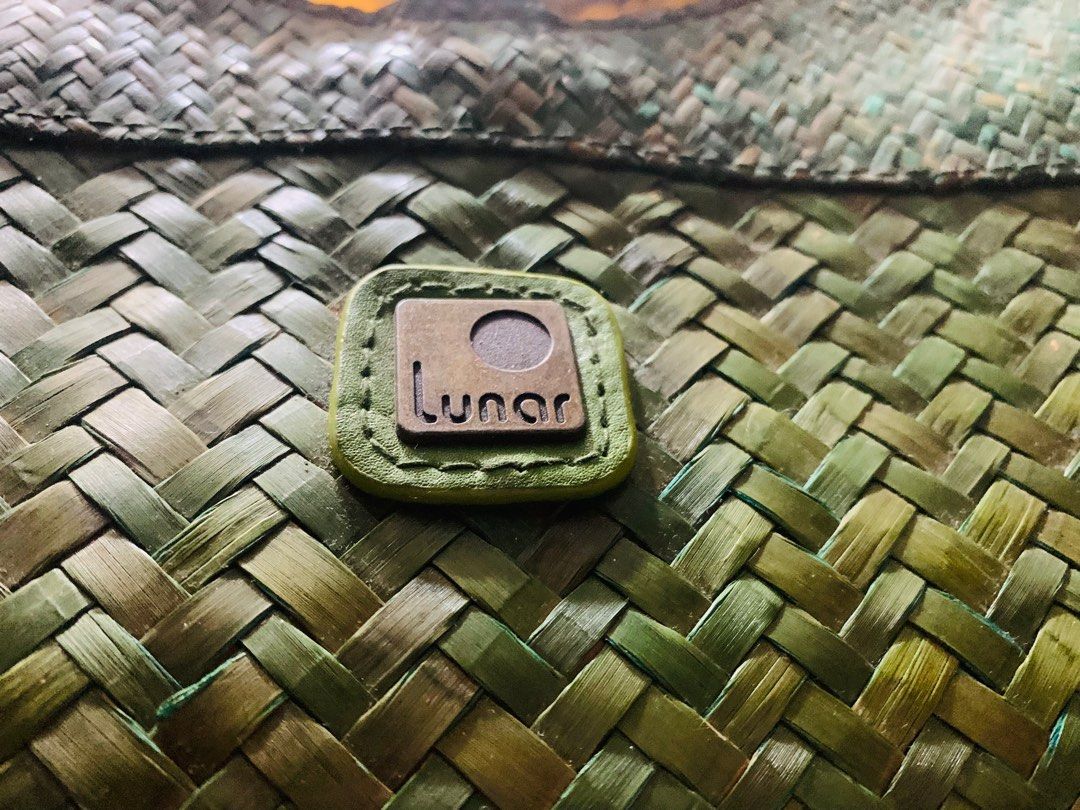 Tas Anyam Hijau -kualitas premium, Desain & Kerajinan Tangan, Barang ...