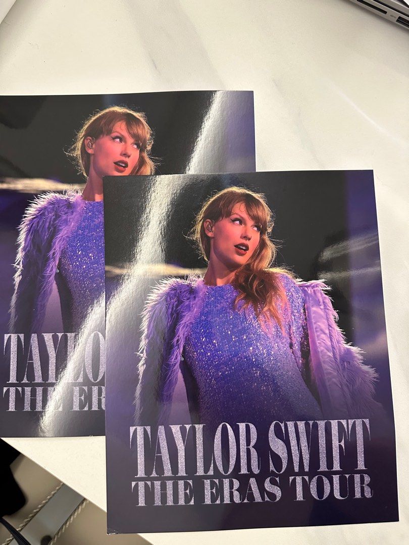 Taylor Swift Eras Tour Concert Mini Poster, Hobbies & Toys, Memorabilia ...