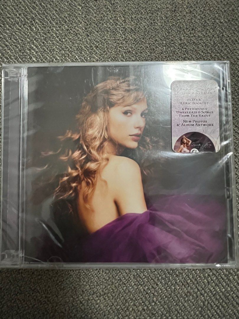 Taylor Swift Speak Now CD, Hobbies & Toys, Music & Media, CDs & DVDs on ...