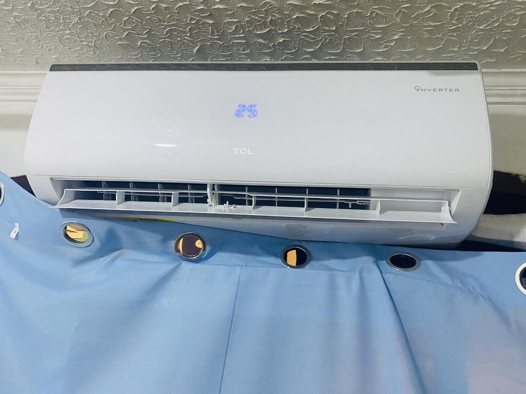 TCL SPLIT TYPE Inverter 1HP, TV & Home Appliances, Air Conditioning and ...