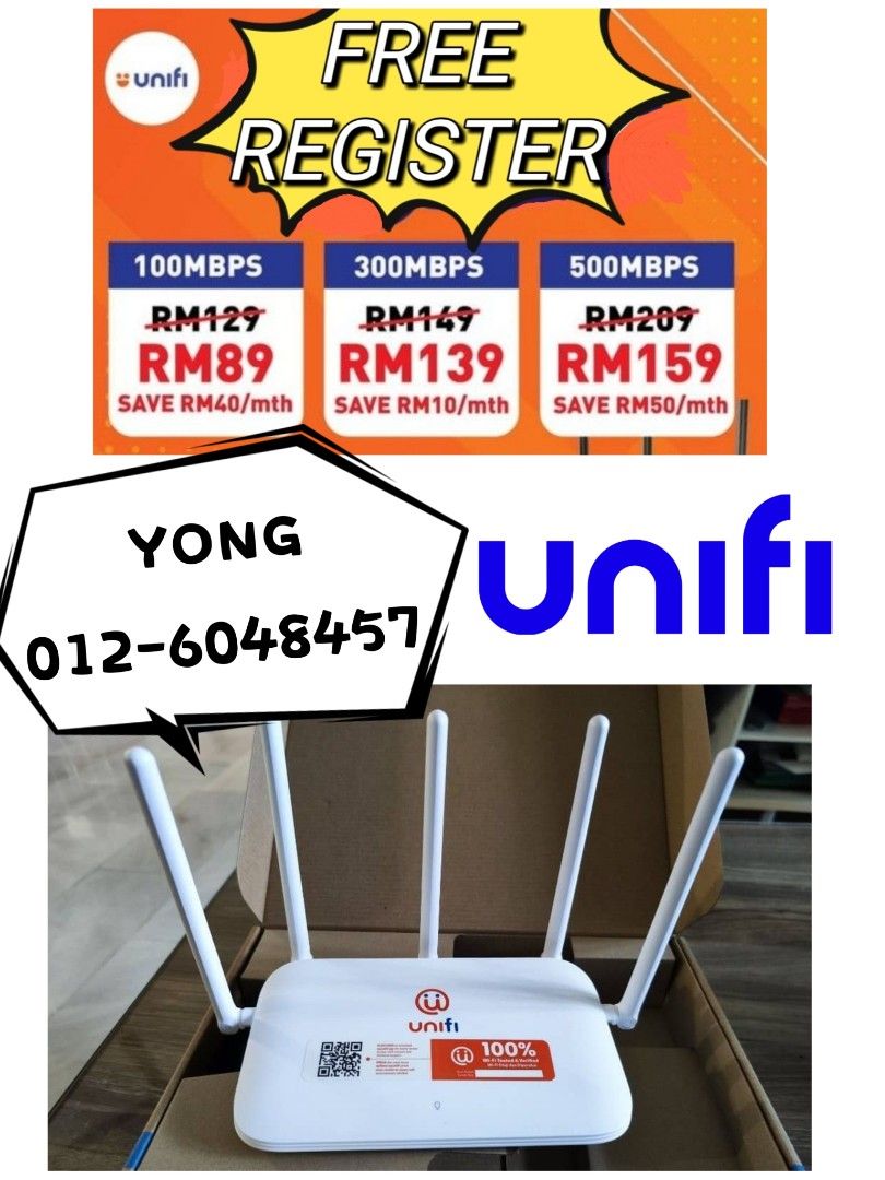 Telekom unifi promotion, TV & Home Appliances, TV & Entertainment, Entertainment Systems & Smart ...