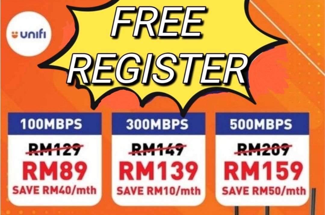 Telekom unifi promotion, TV & Home Appliances, TV & Entertainment ...