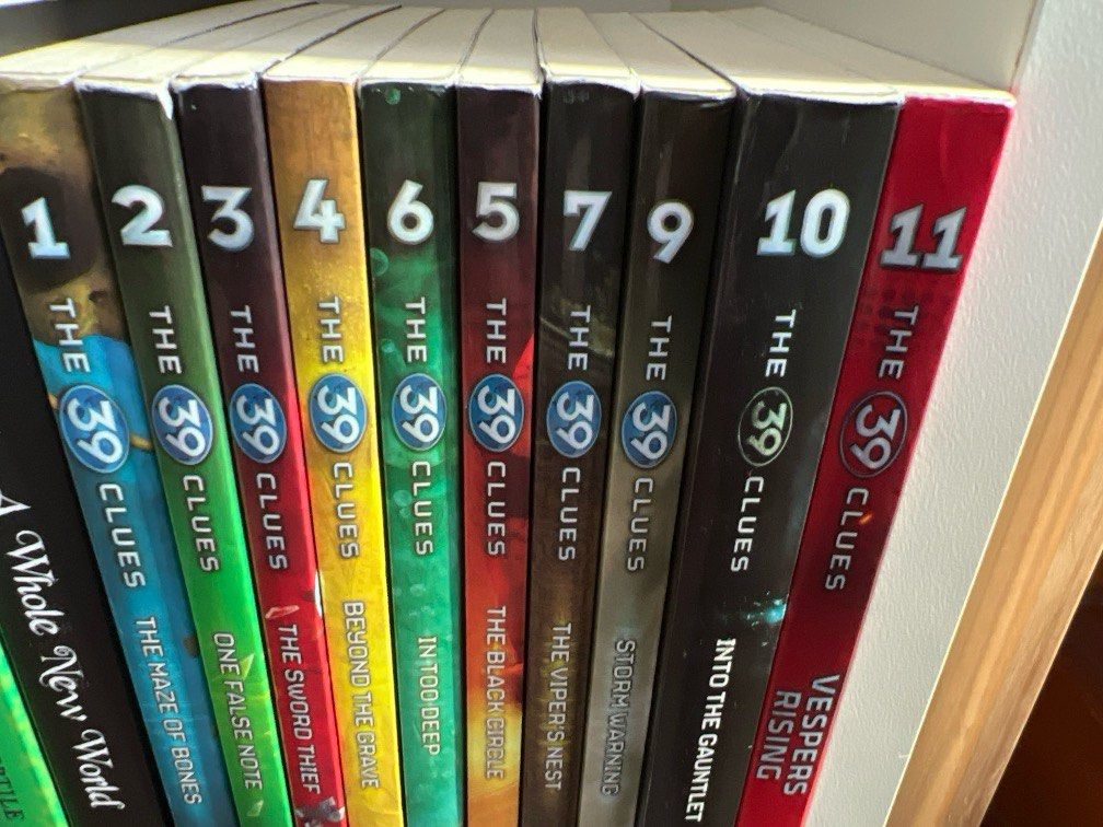 The 39 Clues Full Set, Hobbies & Toys, Books & Magazines, Fiction & Non ...