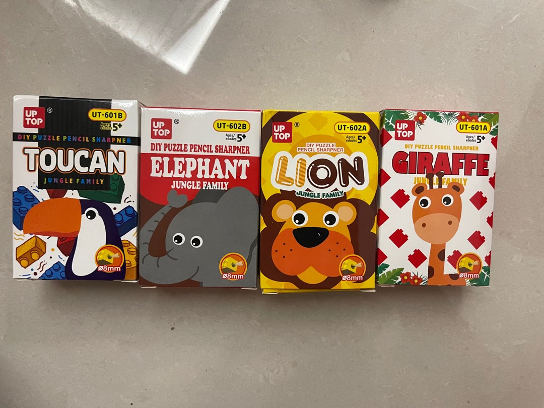 The animal lego sharpener, Hobbies & Toys, Toys & Games on Carousell