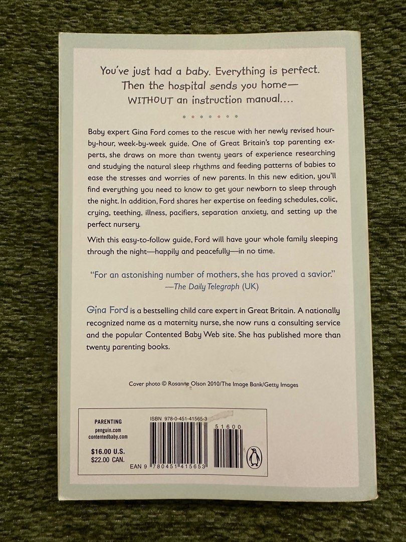 The New Contented Little Baby Book, Hobbies & Toys, Books & Magazines ...