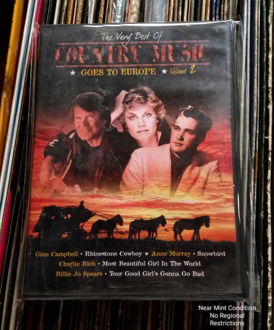 The Very Best of Country Music Goes To Europe DVD Original DVDs Concert ...
