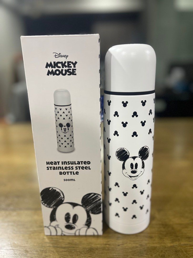 Thermal Flask - Mickey Mouse Heat insulated stainless steel bottle ...
