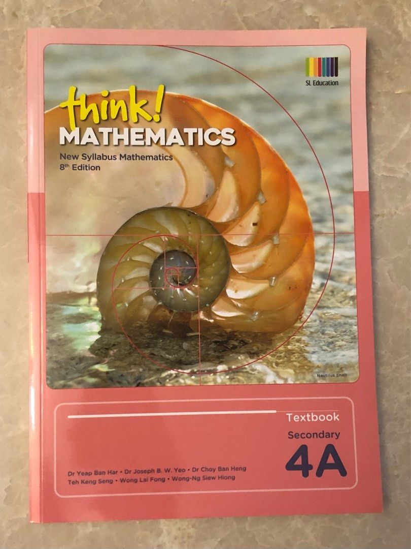 Think mathematics 4A, Hobbies & Toys, Books & Magazines, Textbooks on ...