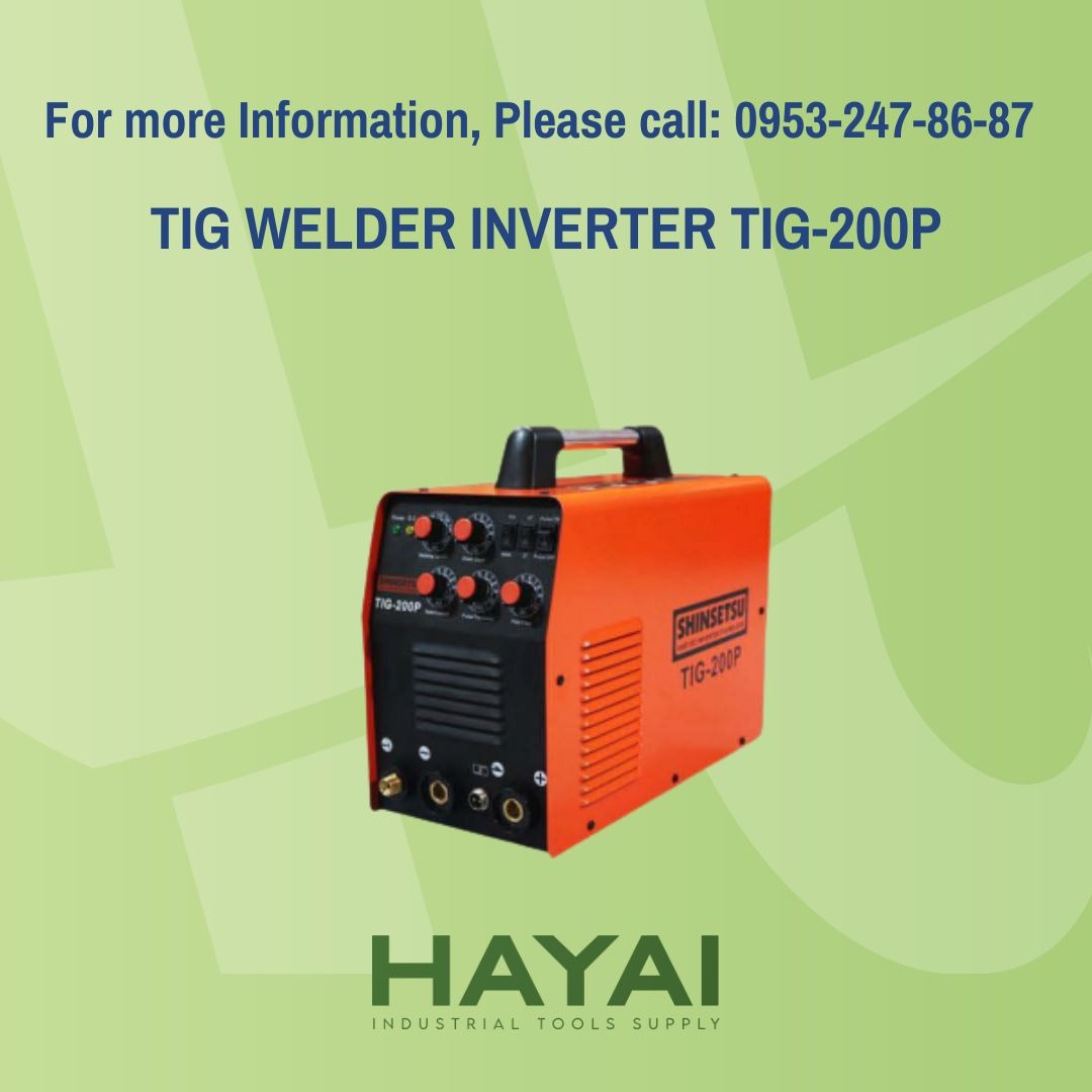 TIG WELDER INVERTER TIG-200P, Commercial & Industrial, Construction ...