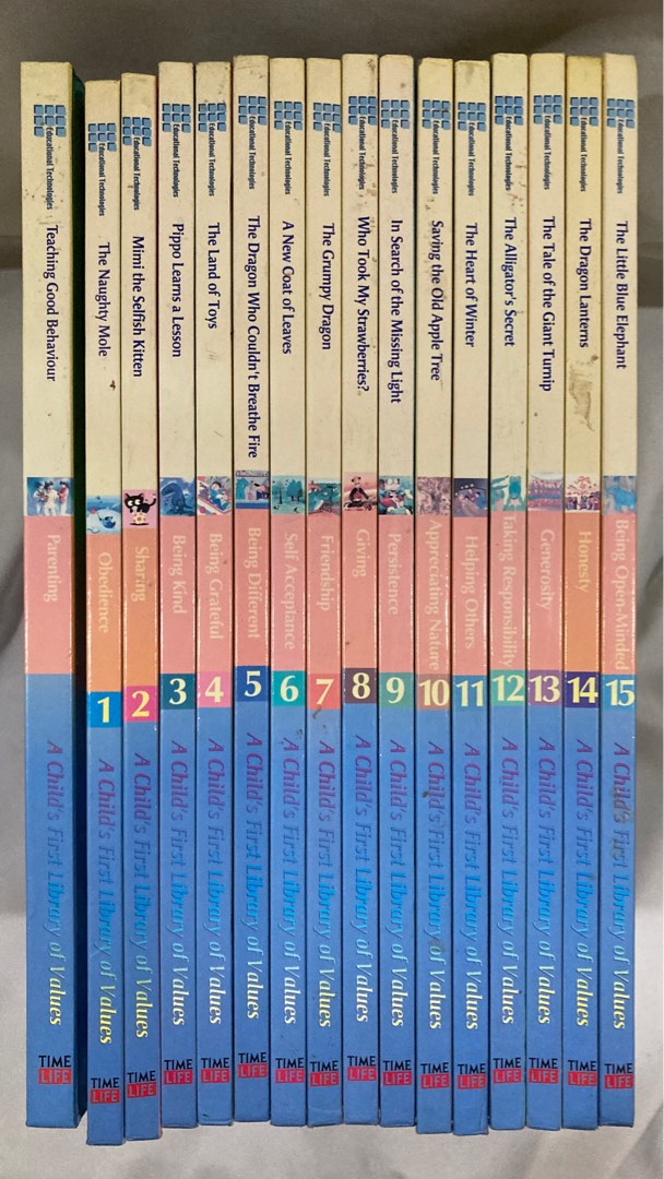 TIME-LIFE A Child’s First Library of Values, Hobbies & Toys, Books ...