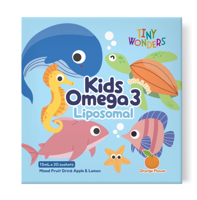 TINY WONDERS OMEGA 3 LIPOSOMAL 30S (eye health, brain health, immune ...