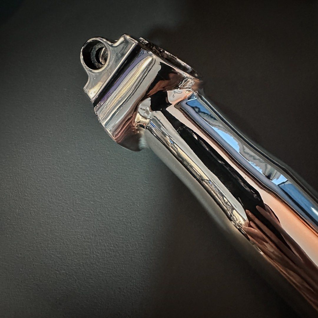Titanium Full Chrome S Stem for Brompton, Sports Equipment, Bicycles ...