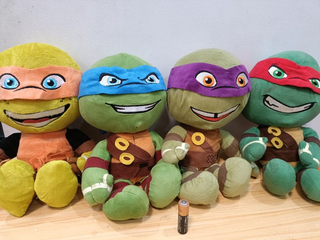 TMNT Teenage Mutant Ninja Turtles Plush, Hobbies & Toys, Toys & Games ...