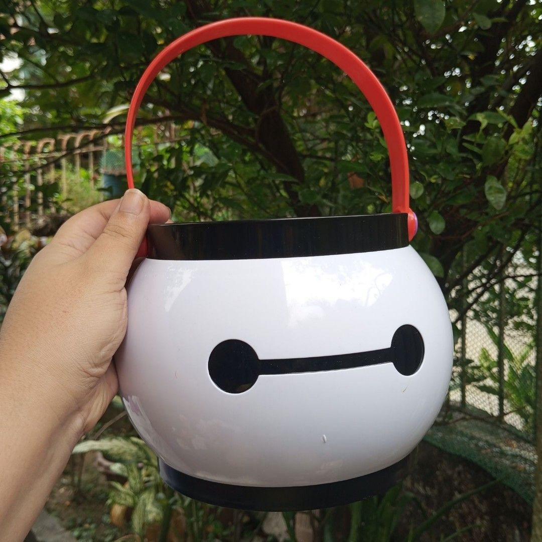 Tokyo Disneyland Baymax Bucket Container, Hobbies & Toys, Toys & Games ...