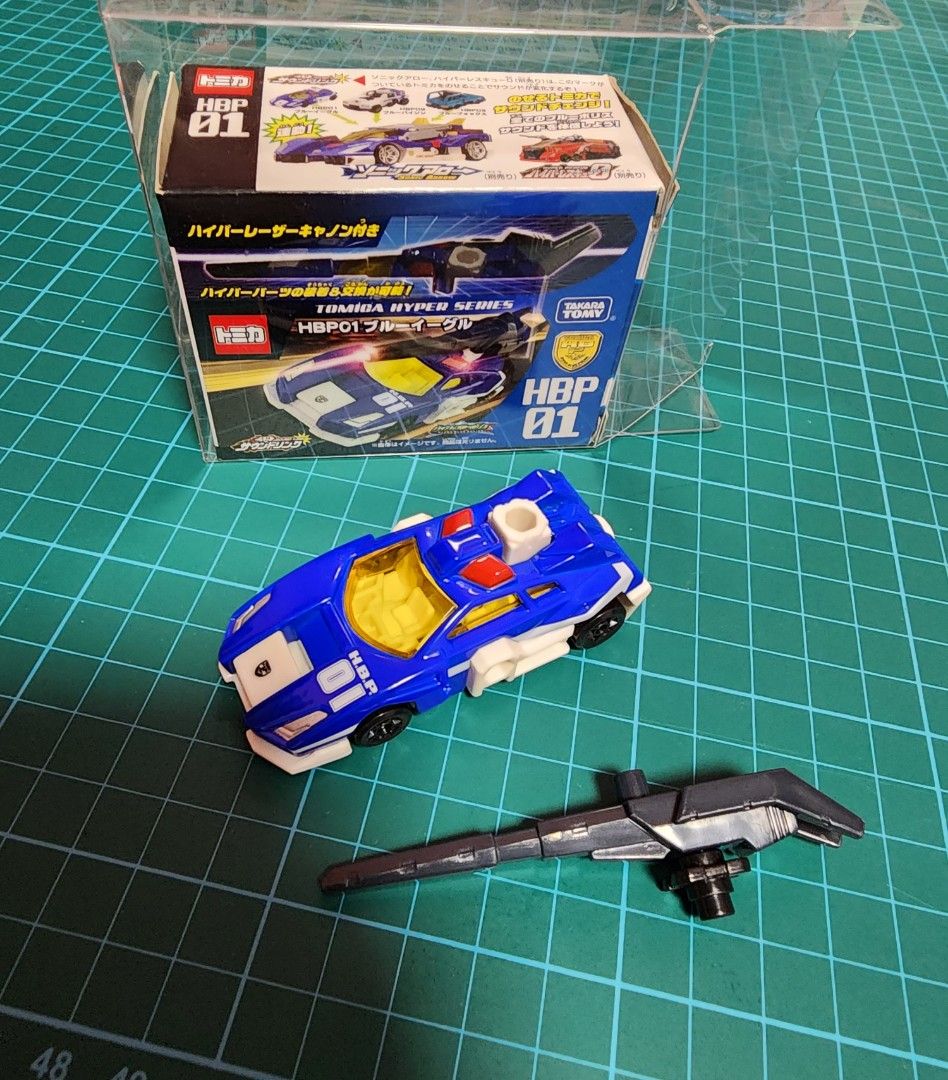 Tomica Hyper Series HBP-01 Blue Eagle, Hobbies & Toys, Toys & Games on Carousell