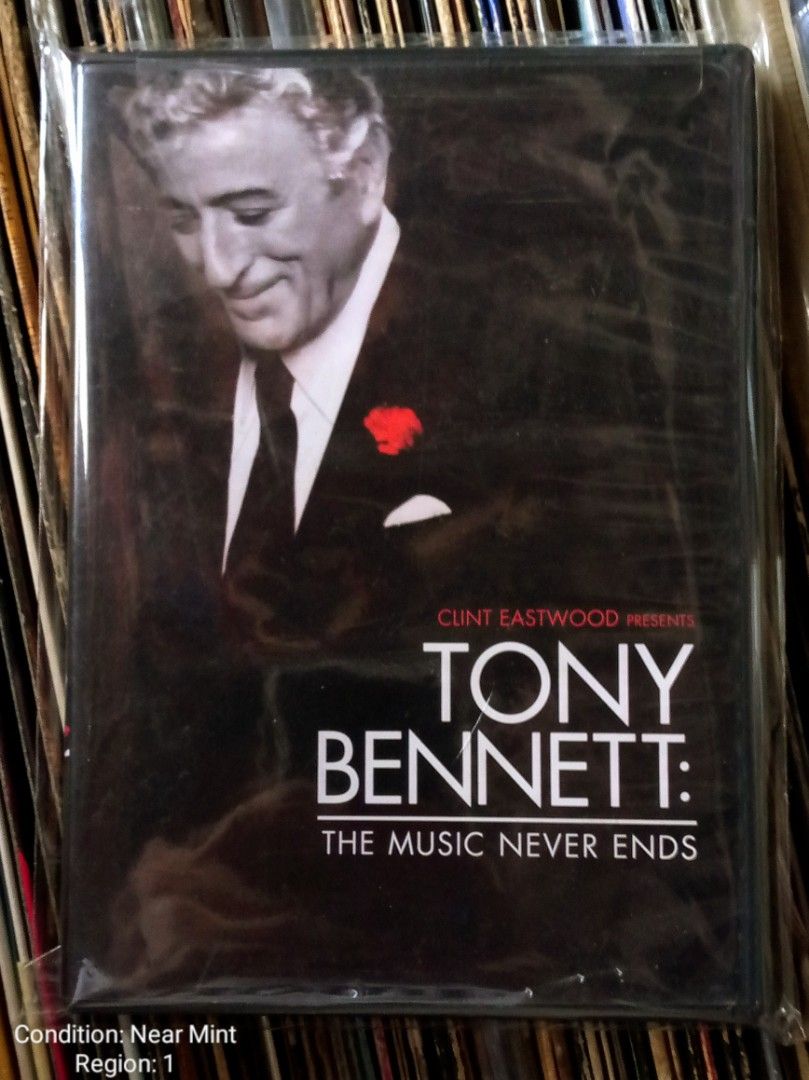 Tony Bennett The Music Never Ends DVD Original DVDs Concert DVDs Music ...