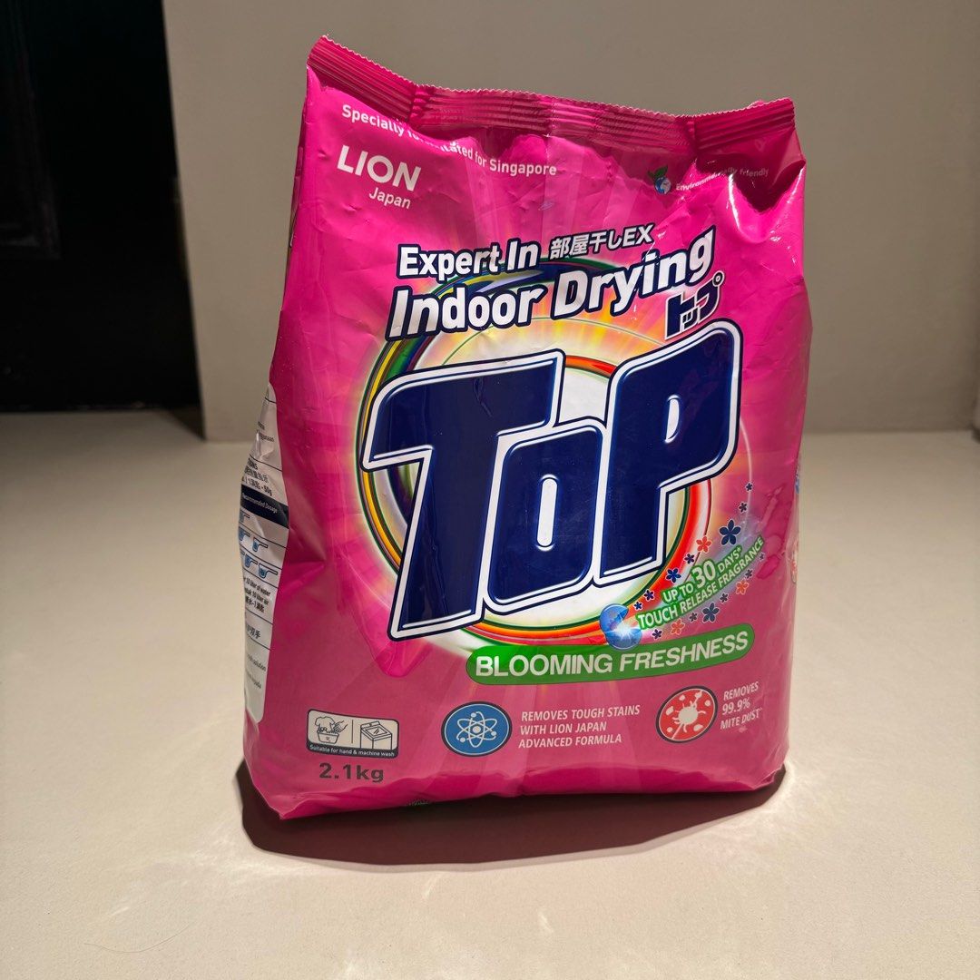 Top Detergent Powder Blooming Freshness, Furniture & Home Living ...