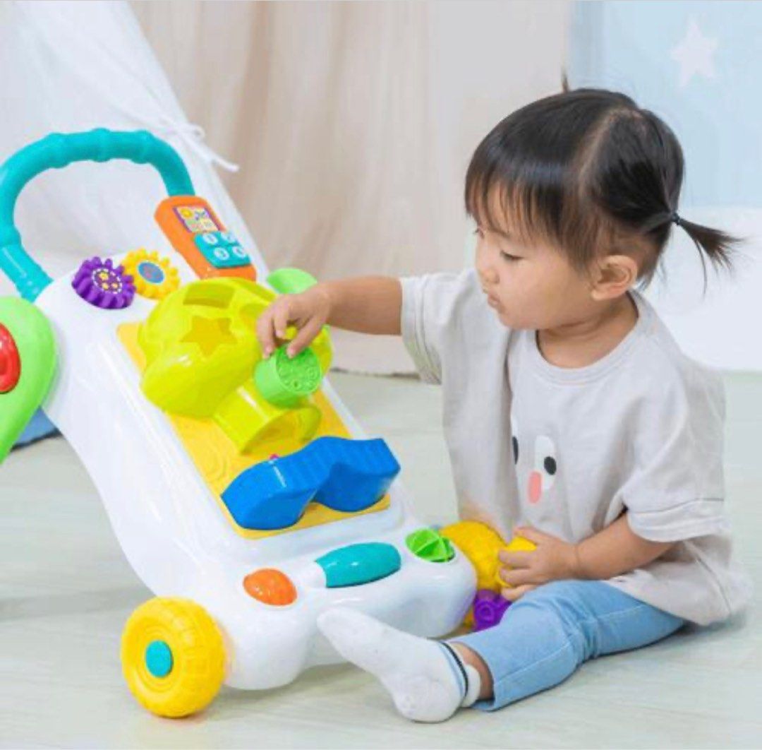 Top Tots Sort N Play Walker, Babies & Kids, Infant Playtime on Carousell